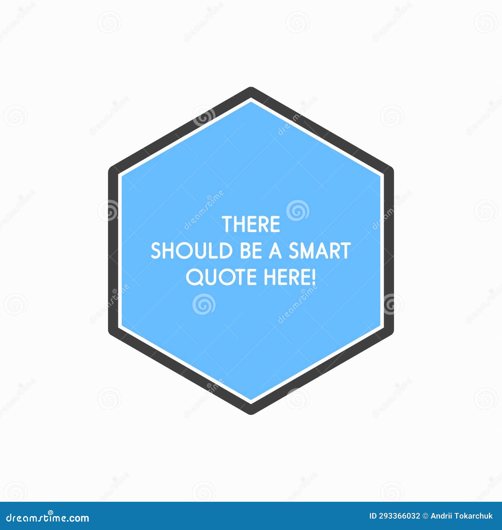 Quote Frame Blank, Text Quote Boxes, Message Stock Illustration ...