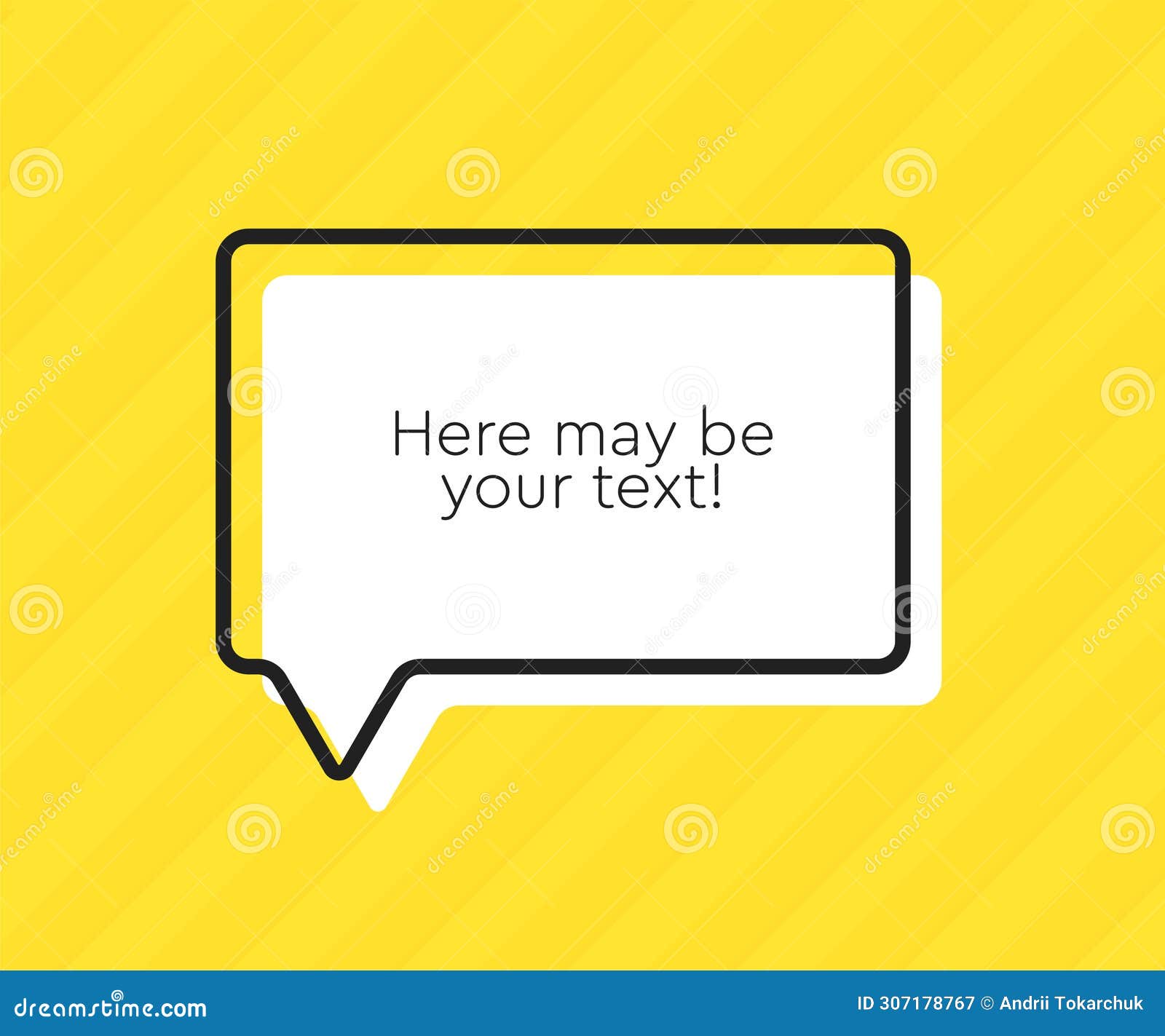 Quote Frame Blank, Text Quote Boxes, Message Stock Vector ...