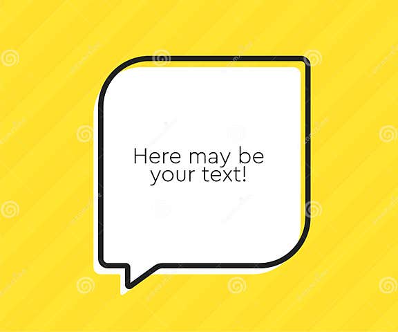 Quote Frame Blank, Text Quote Boxes, Message Stock Illustration ...