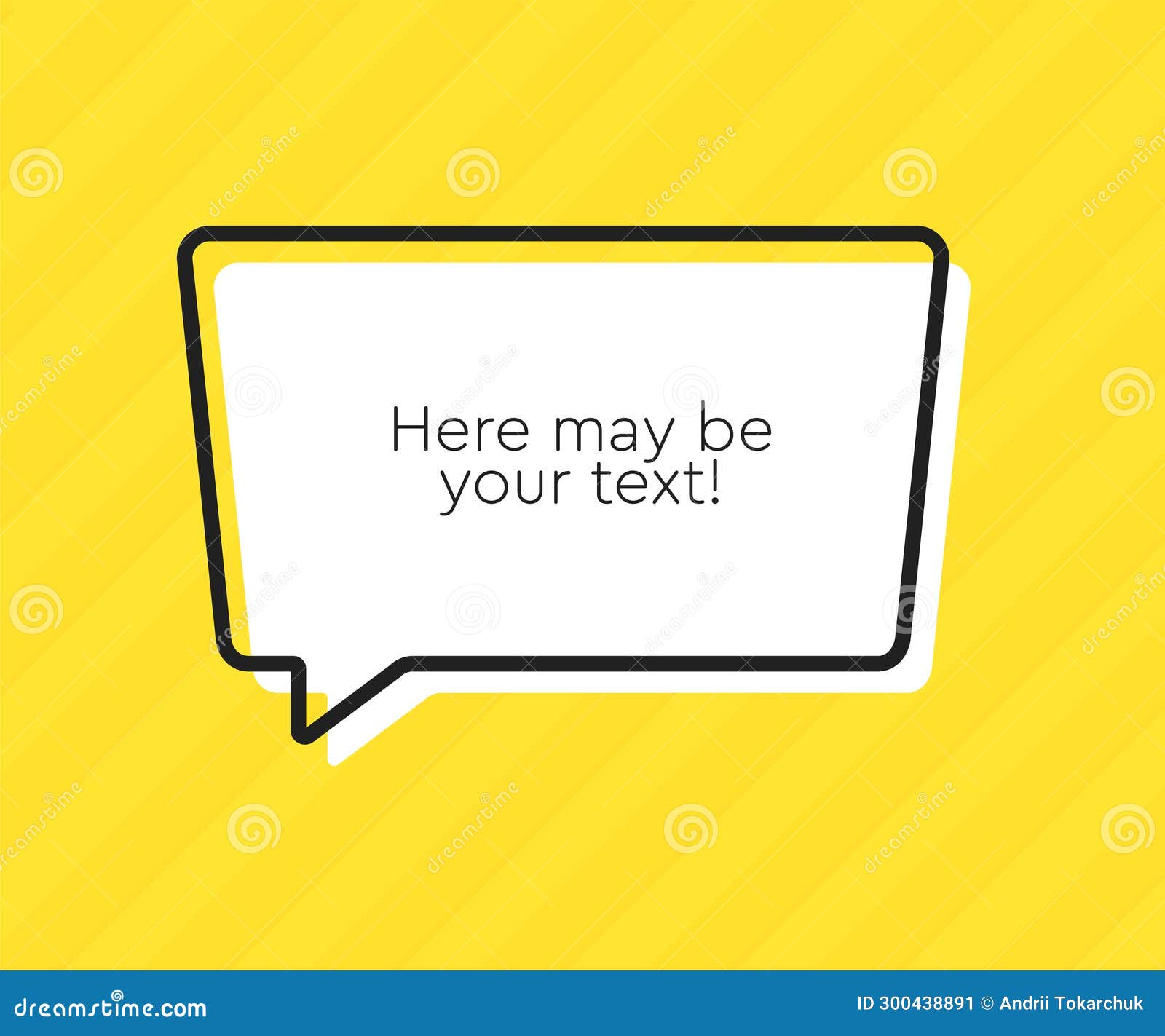 Quote Frame Blank, Text Quote Boxes, Message Stock Vector ...