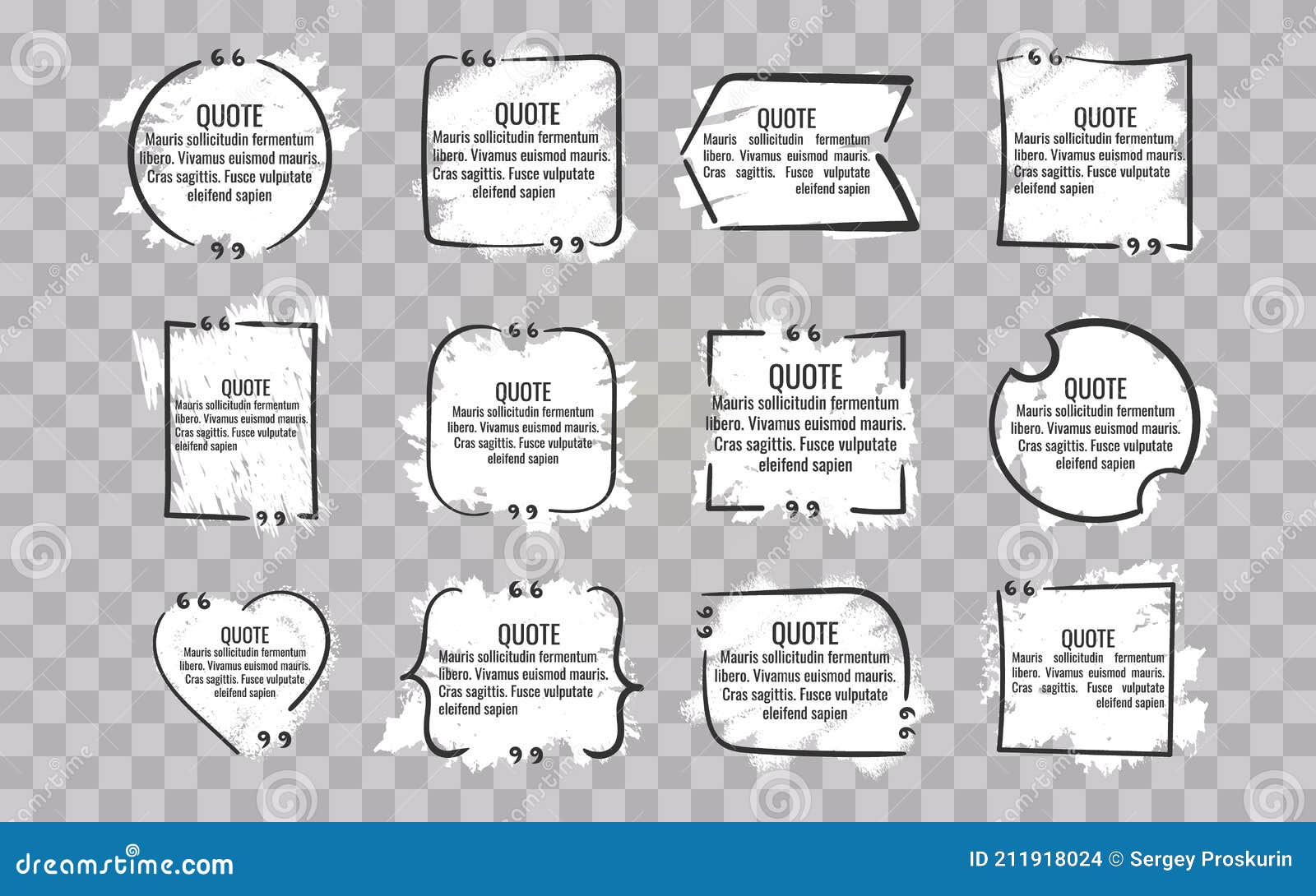 Quote frame notes stock illustration. Illustration of motivation ...