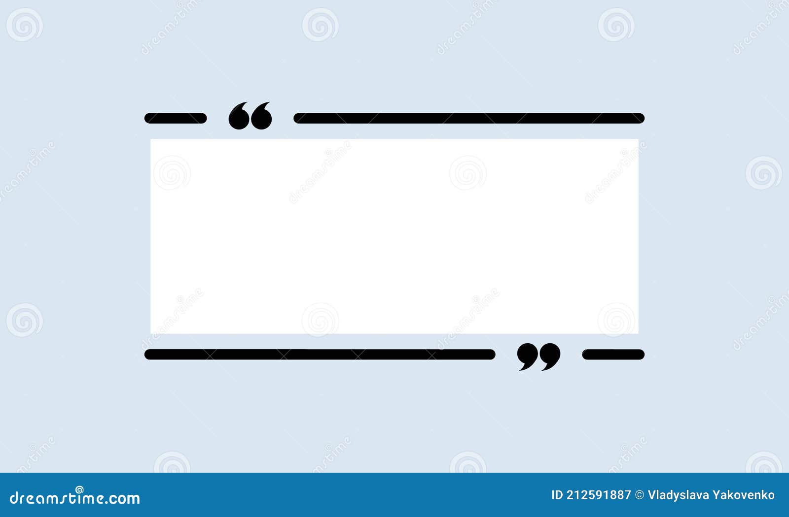 Quotemark Vector Set. Quotes Marks Speech Punctuation Excerpt ...