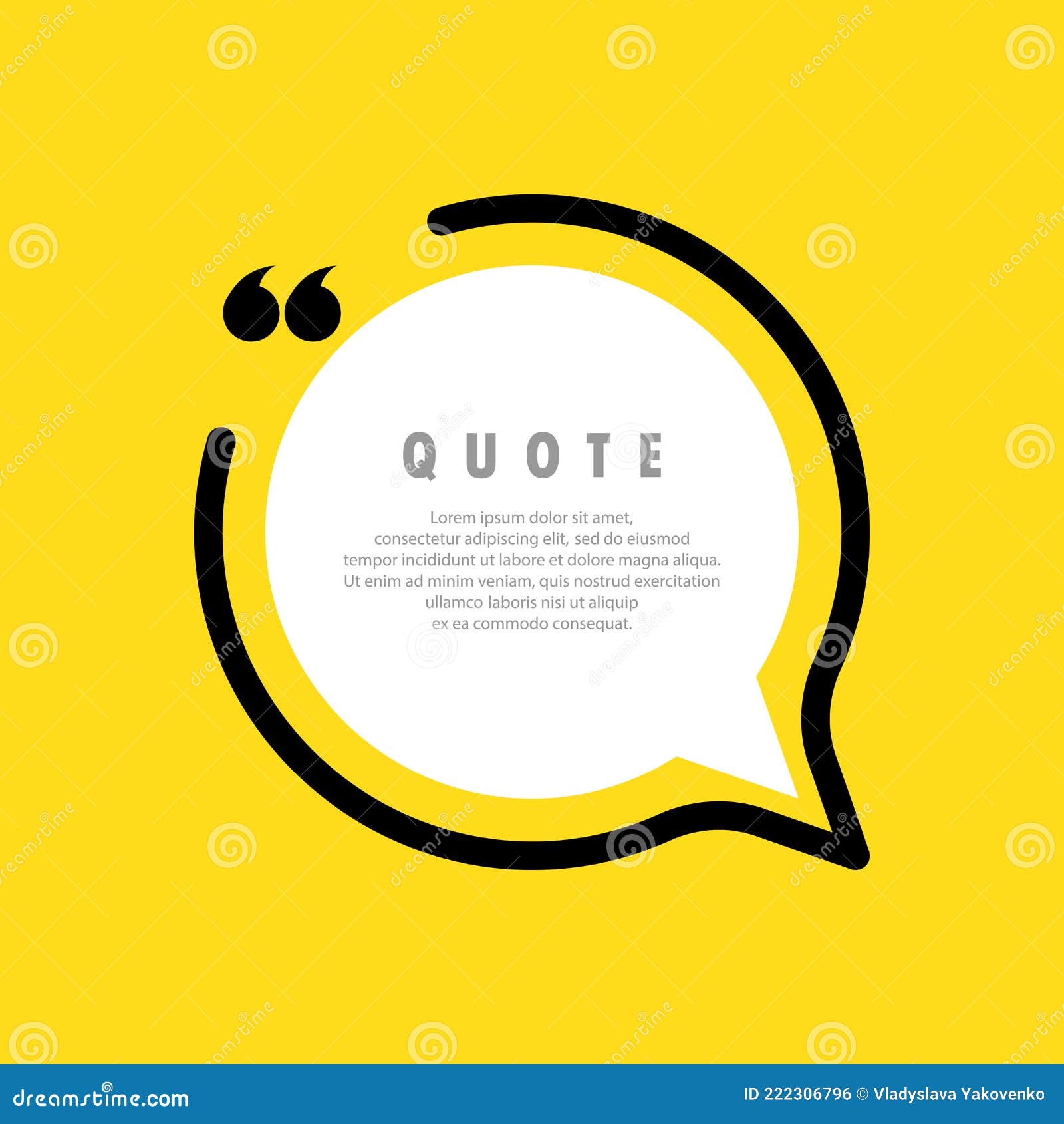 Quotemark Vector Set. Quotes Marks Speech Punctuation Excerpt ...