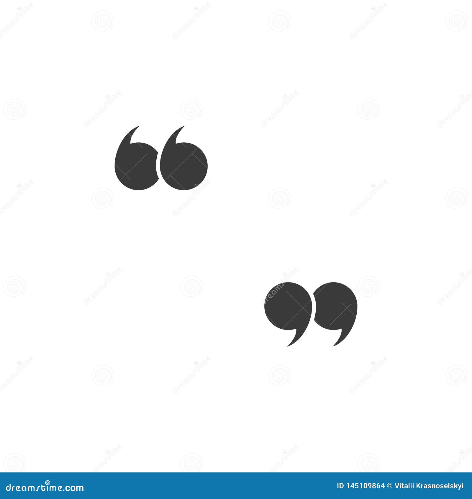 Speech Symbol Icon Modern Clip Art. Vector Illustration | CartoonDealer ...