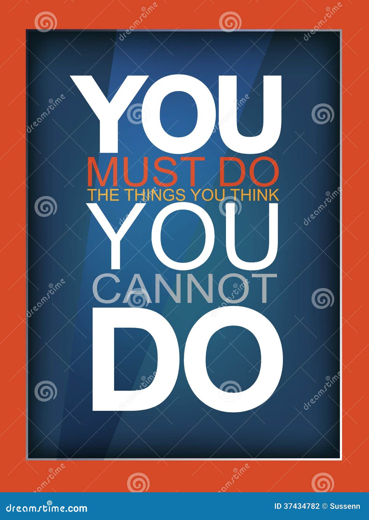 Quote poster stock vector. Illustration of life, poster - 37434782