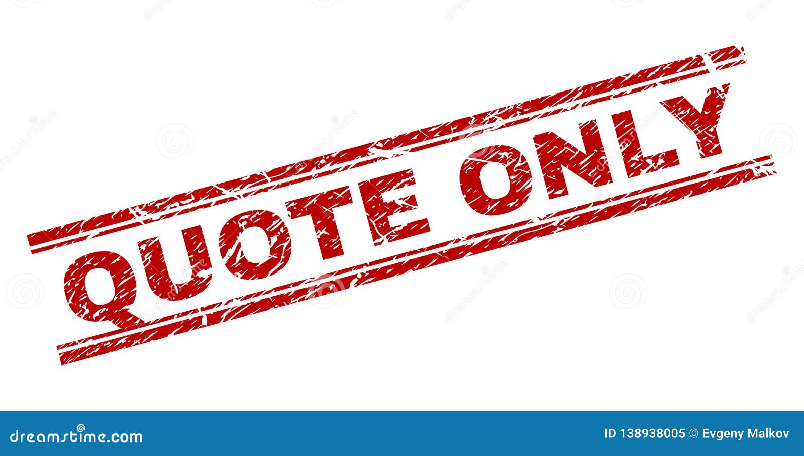 Scratched Textured QUOTE only Stamp Seal Stock Vector - Illustration of ...