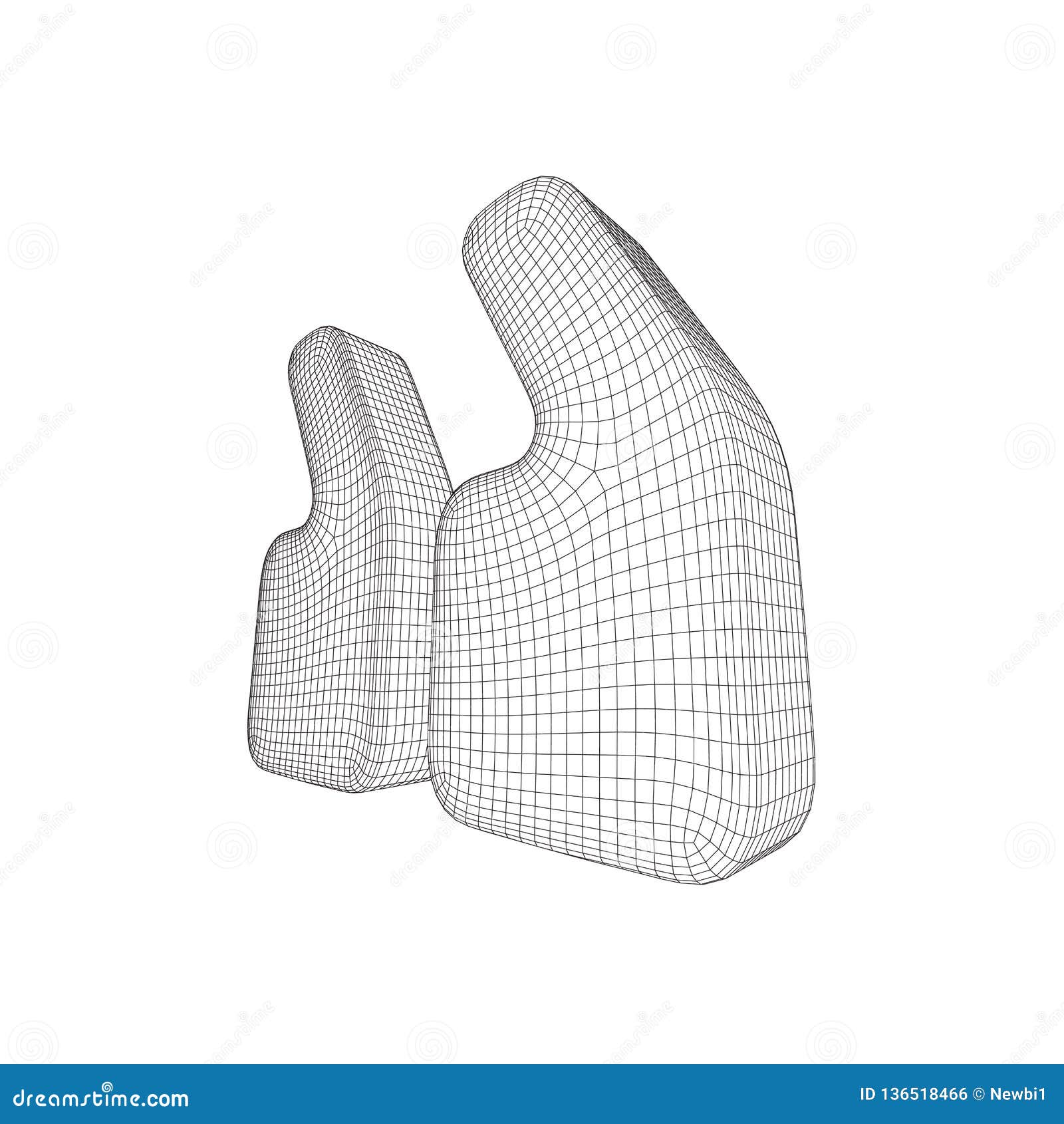 Quote sign abstract mesh stock vector. Illustration of media - 136518466