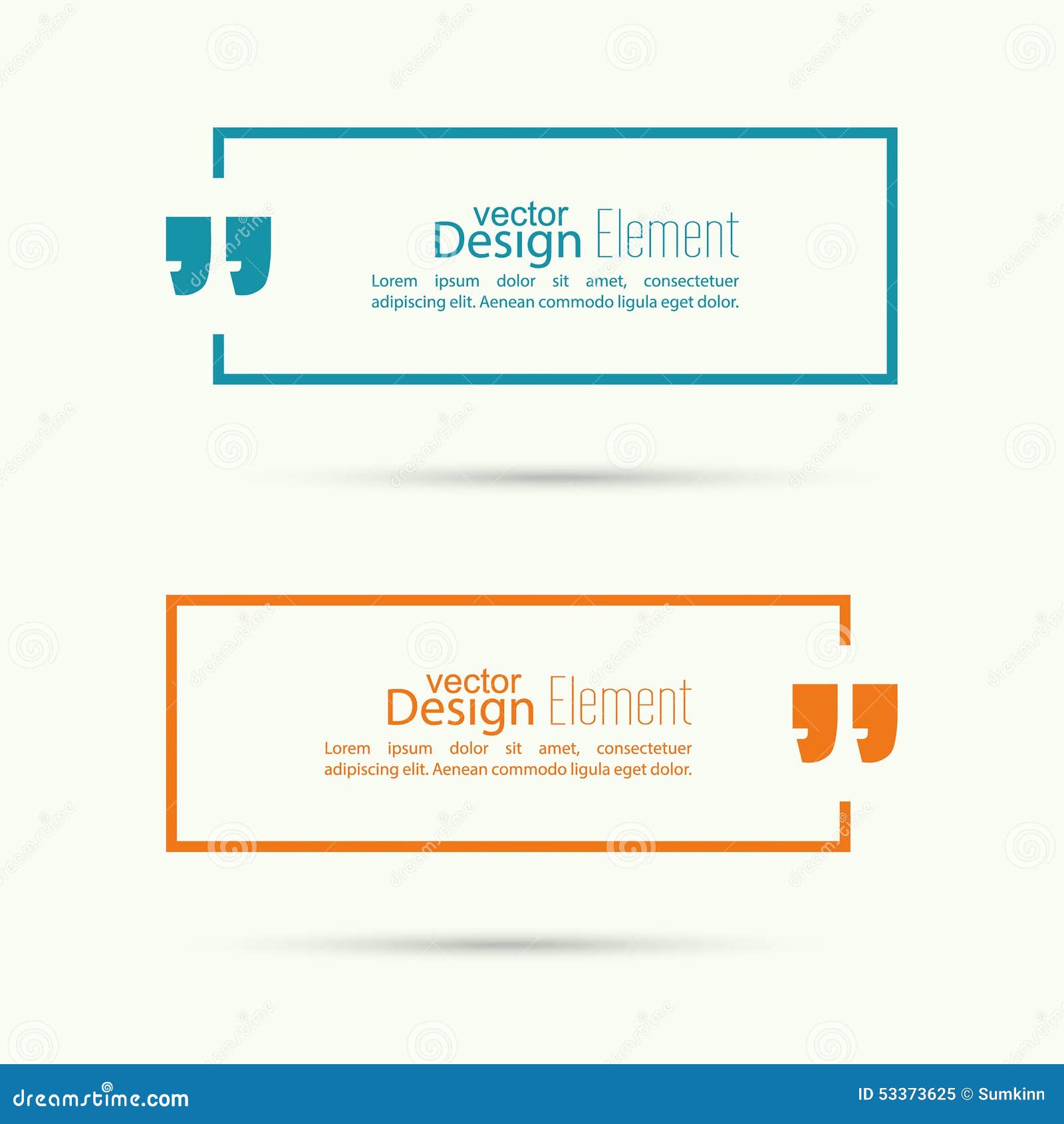 Quote sign icon stock vector. Illustration of feedback - 53373625