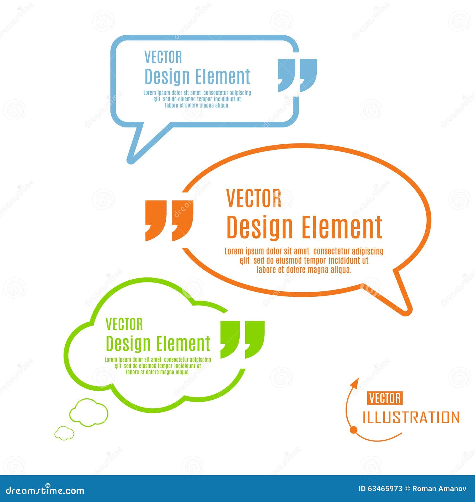 Quote sign icon. stock illustration. Illustration of forum - 63465973