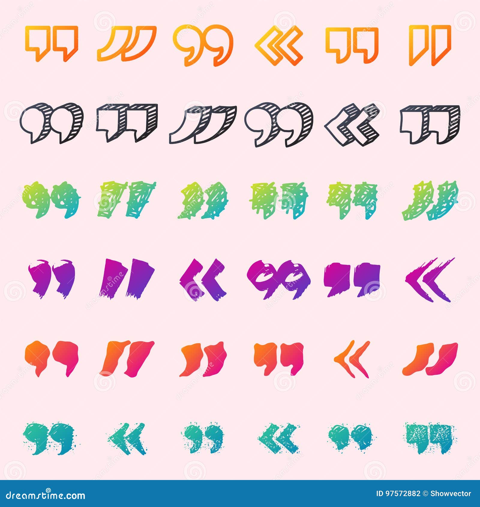 Quote Sign Icon Text Concept Message Bubble Dialog Symbol Quotation ...