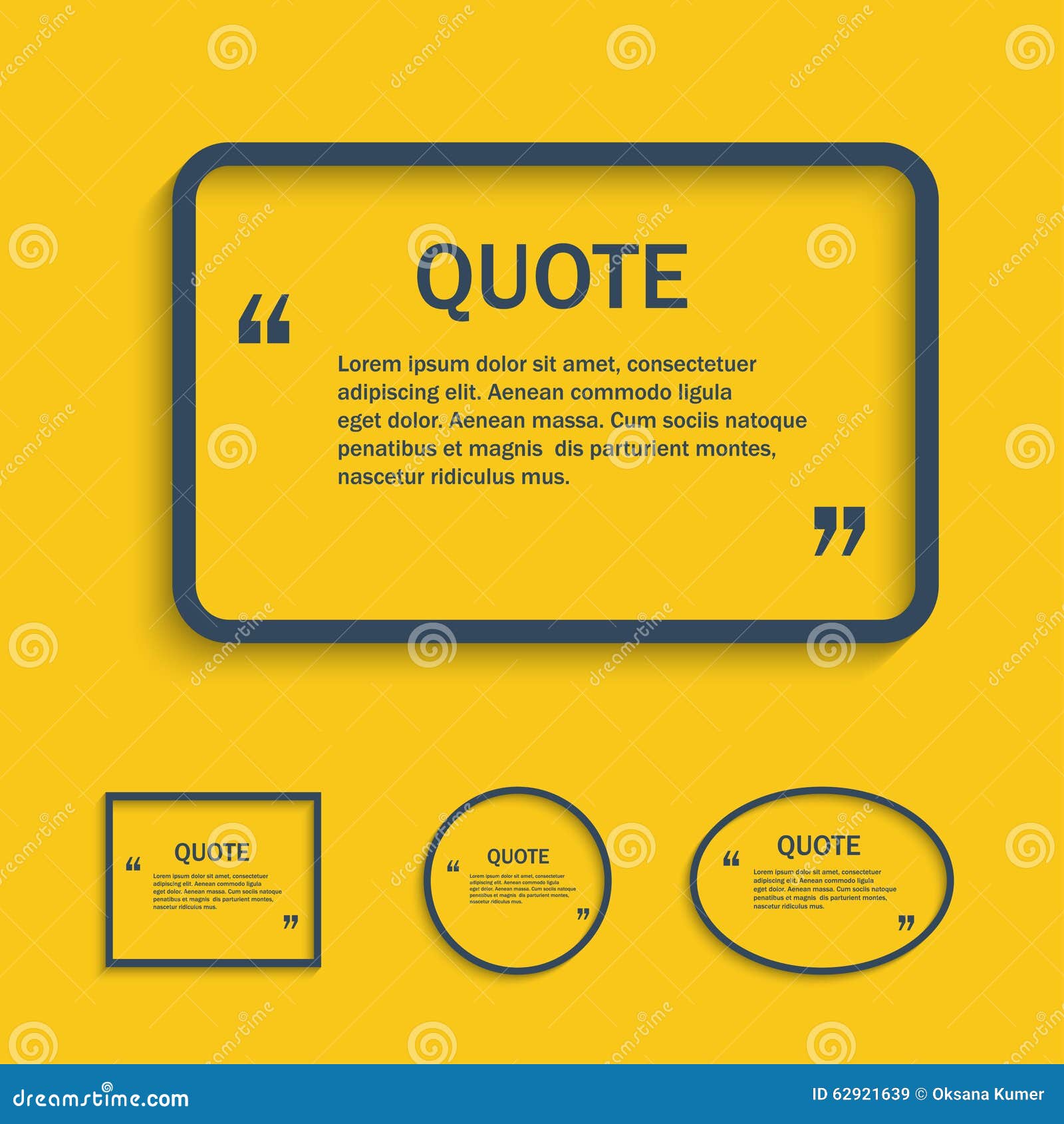 Quote text box line stock vector. Illustration of line - 62921639