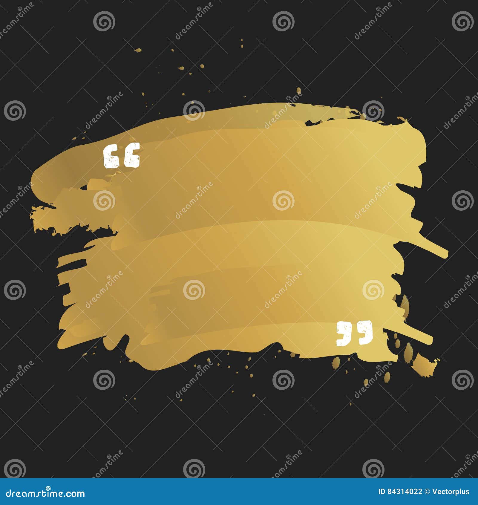 Quote Text Bubble. Commas, Note, Message and Comment Stock Illustration ...