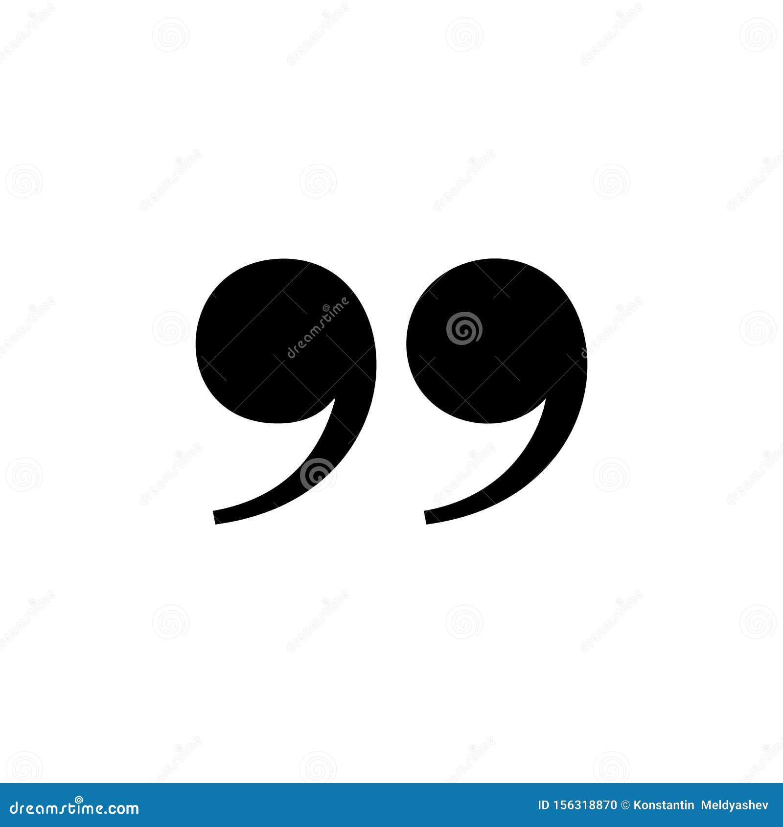 Quote, Text Icon. Simple Glyph Vector of Text Editor Set Icons for UI ...