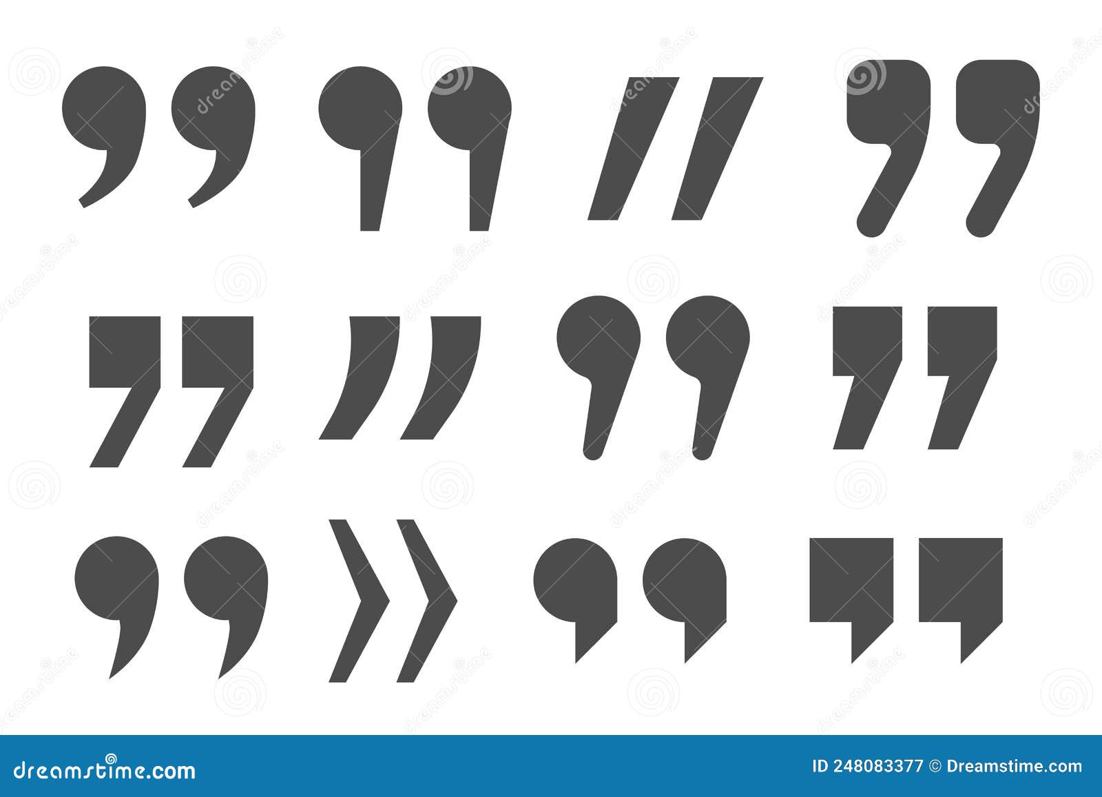 A Quotemarks, Quotation, Quote Speech Mark, Commas Stock Vector ... A Quotemarks, Quotation, Quote Speech Mark, Commas Stock Vector ...