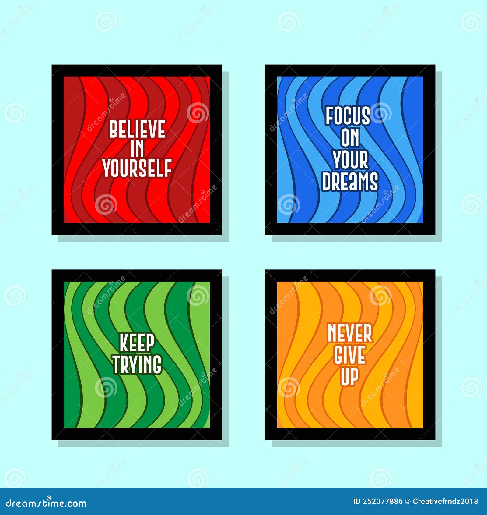 Quotes with Background, Vector Art Stock Vector - Illustration of ...
