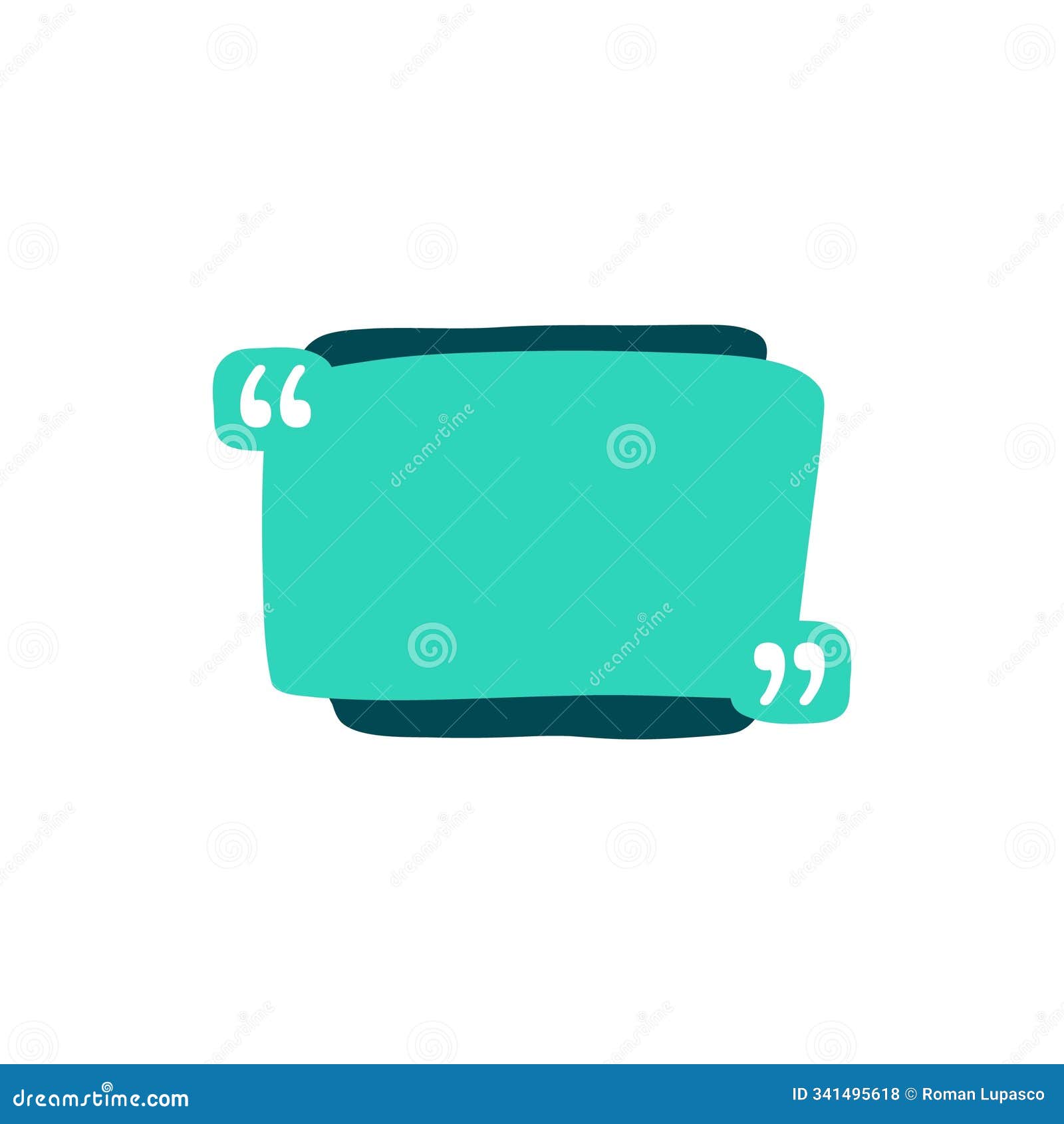 Quotes Frame. Quote Remark, Mention Quotations Frame and Callout Text ...