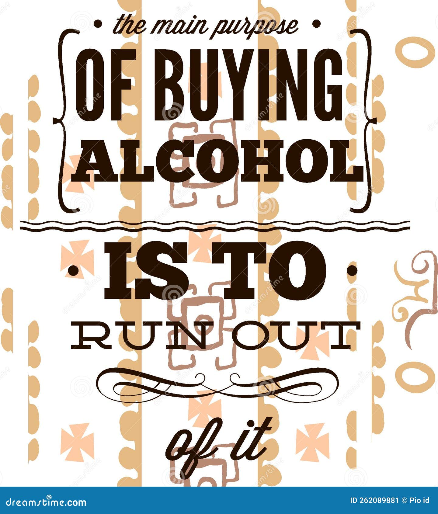 QUOTES the MAIN PURPOSE stock vector. Illustration of dange - 262089881