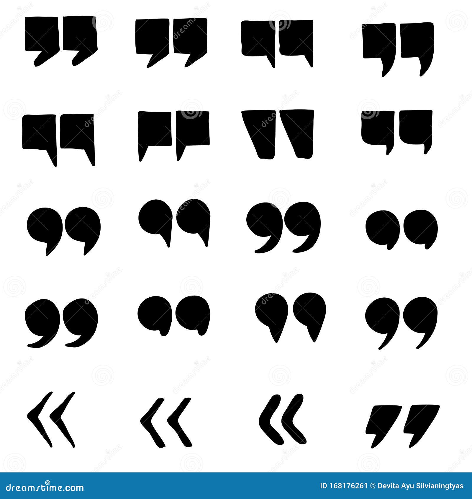 Quotes Marks. Quotation Marking Speech Punctuation Excerpt Commas ...