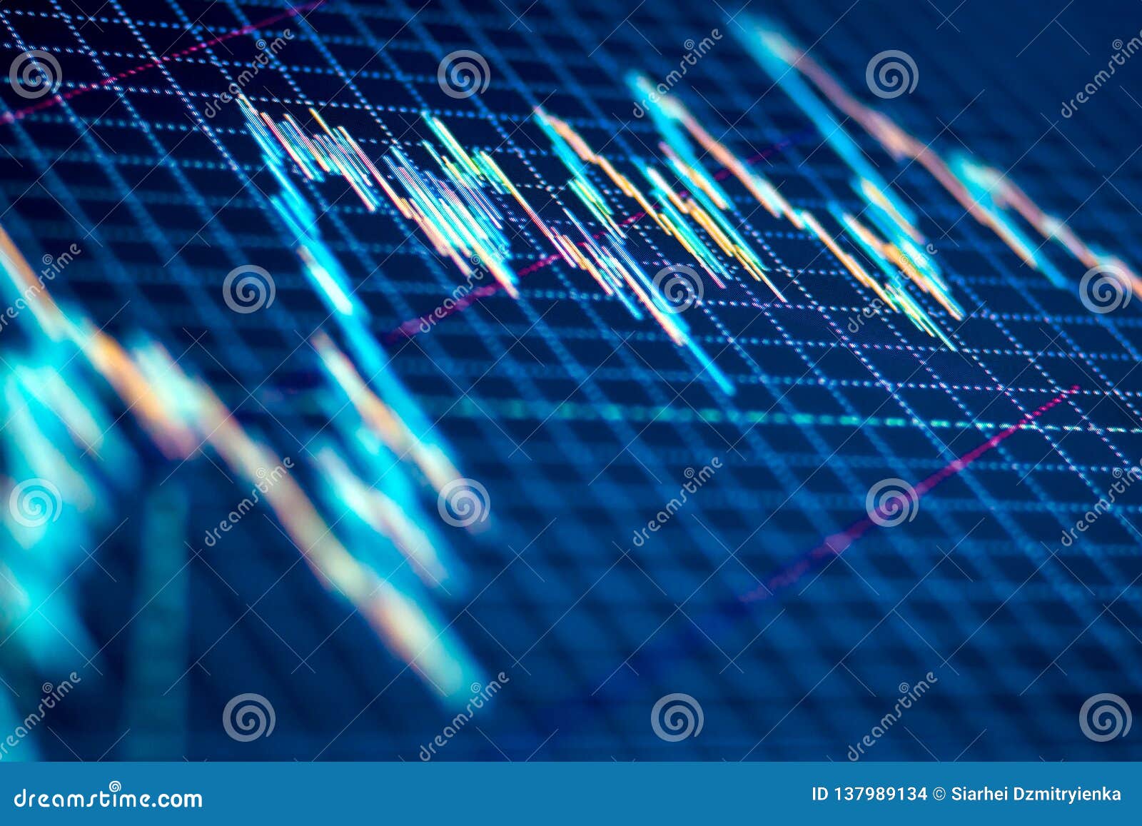 Quotes Pricing Graph Visualization Stock Photo - Image of graph, money ...