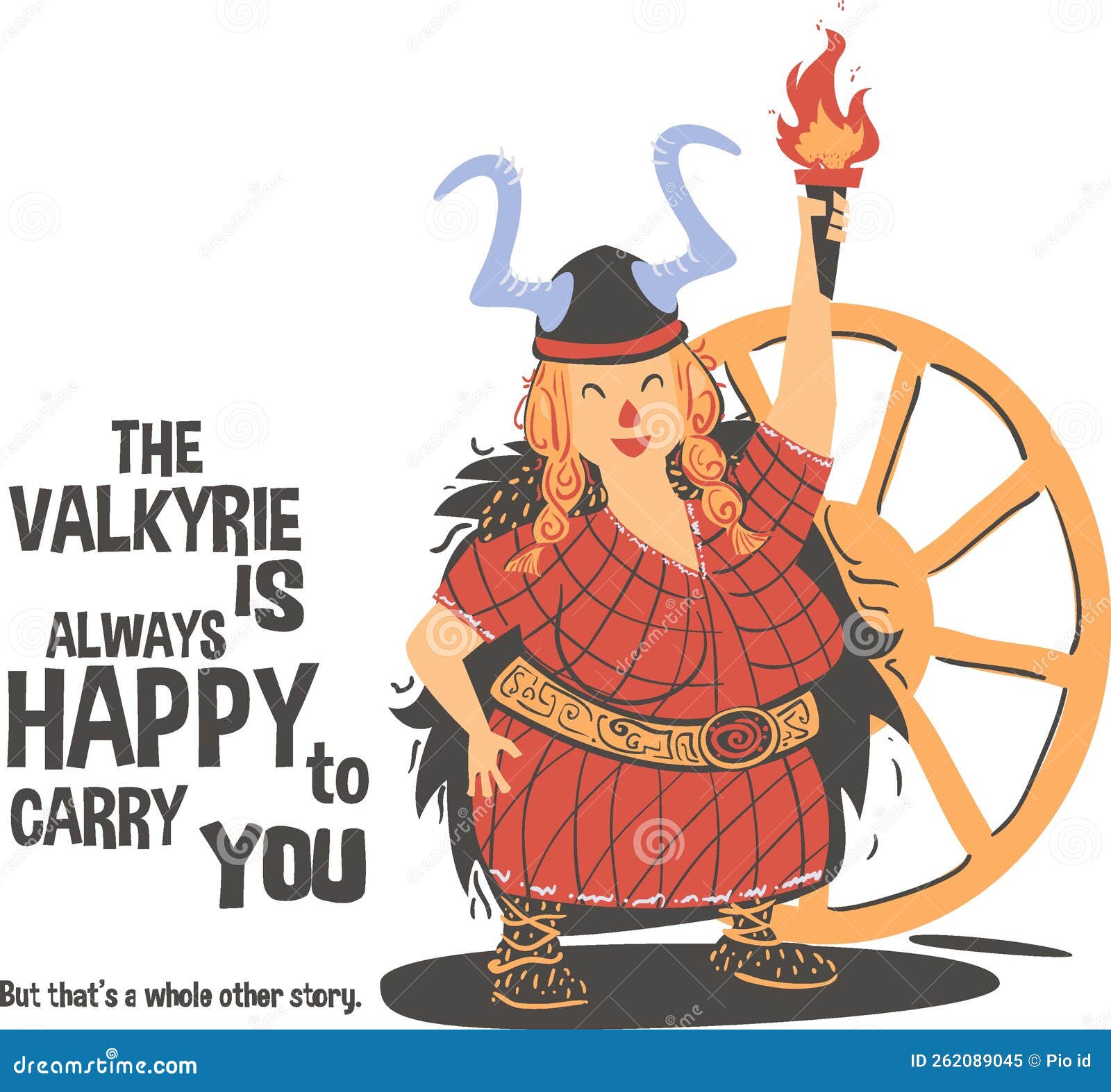 QUOTES the VALKYRIE stock vector. Illustration of loves - 262089045