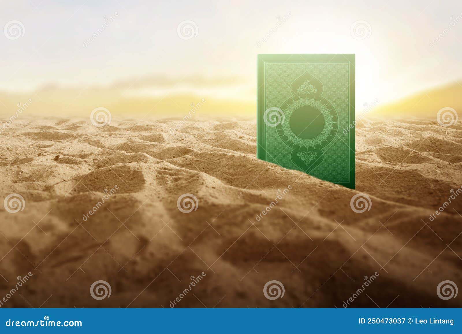 Quran on the sand stock image. Image of arabian, desert - 250473037