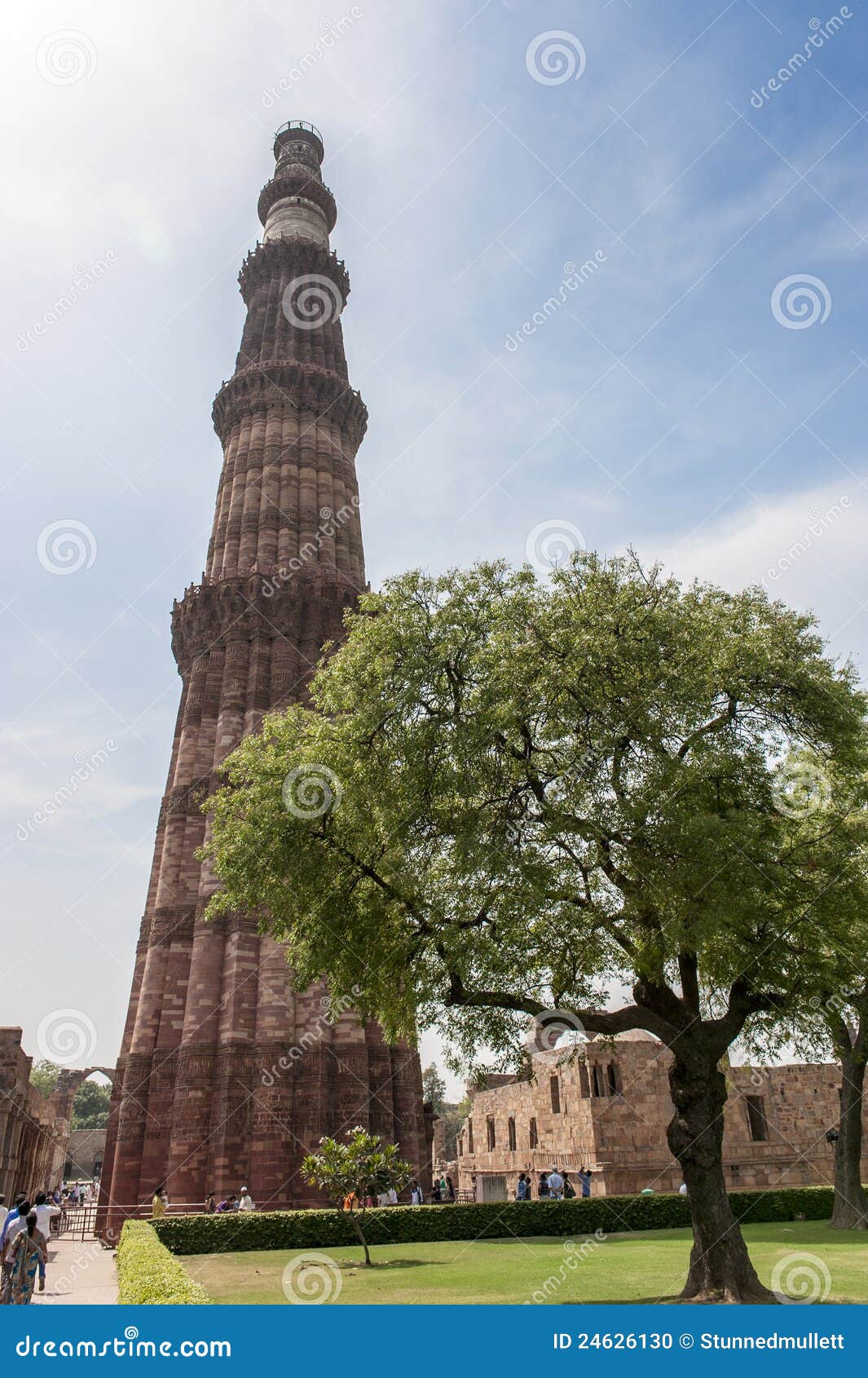 Qutb Minar, Delhi stock photo. Image of qutb, culture - 24626130