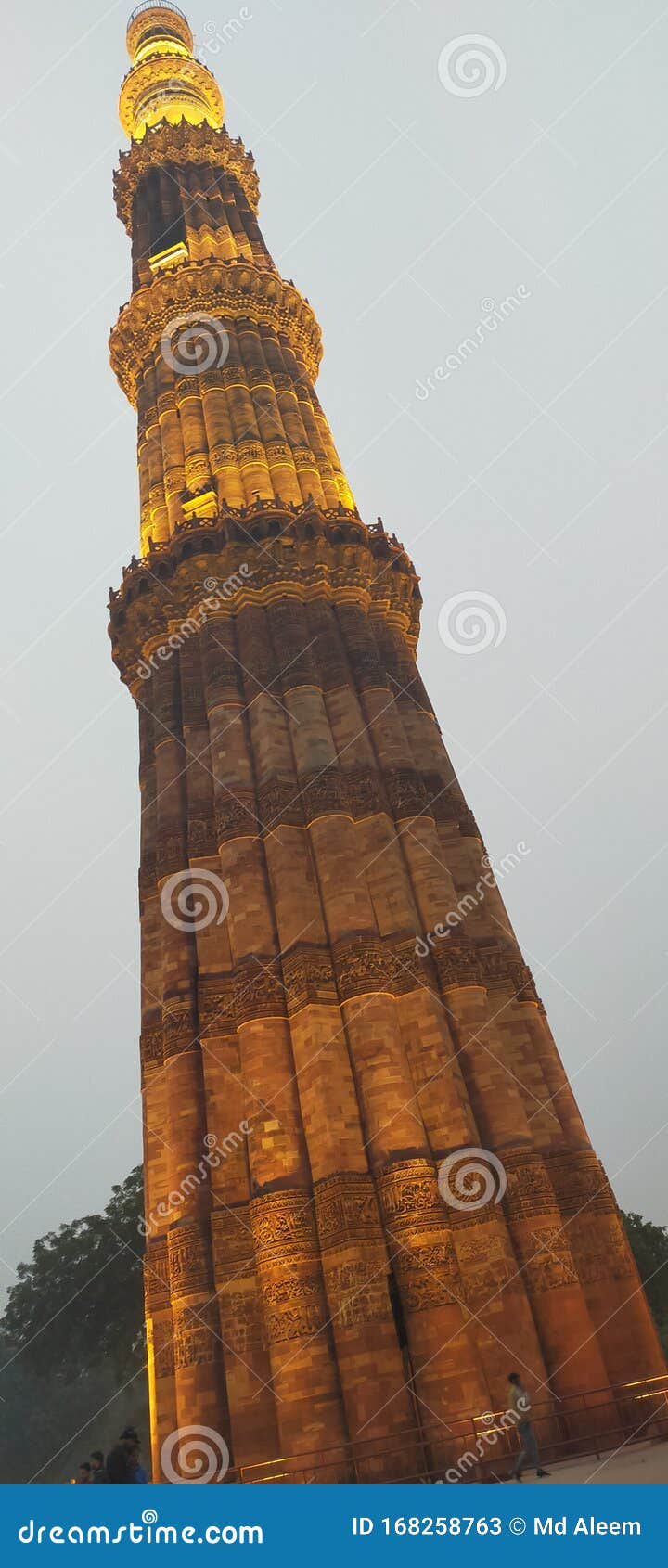Qutub minar so beautiful stock image. Image of qutub - 168258763