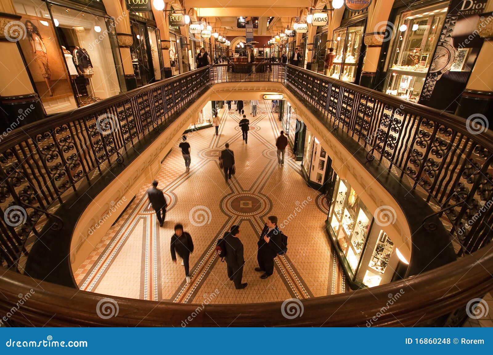 QVB interior editorial stock photo. Image of australia - 16860248