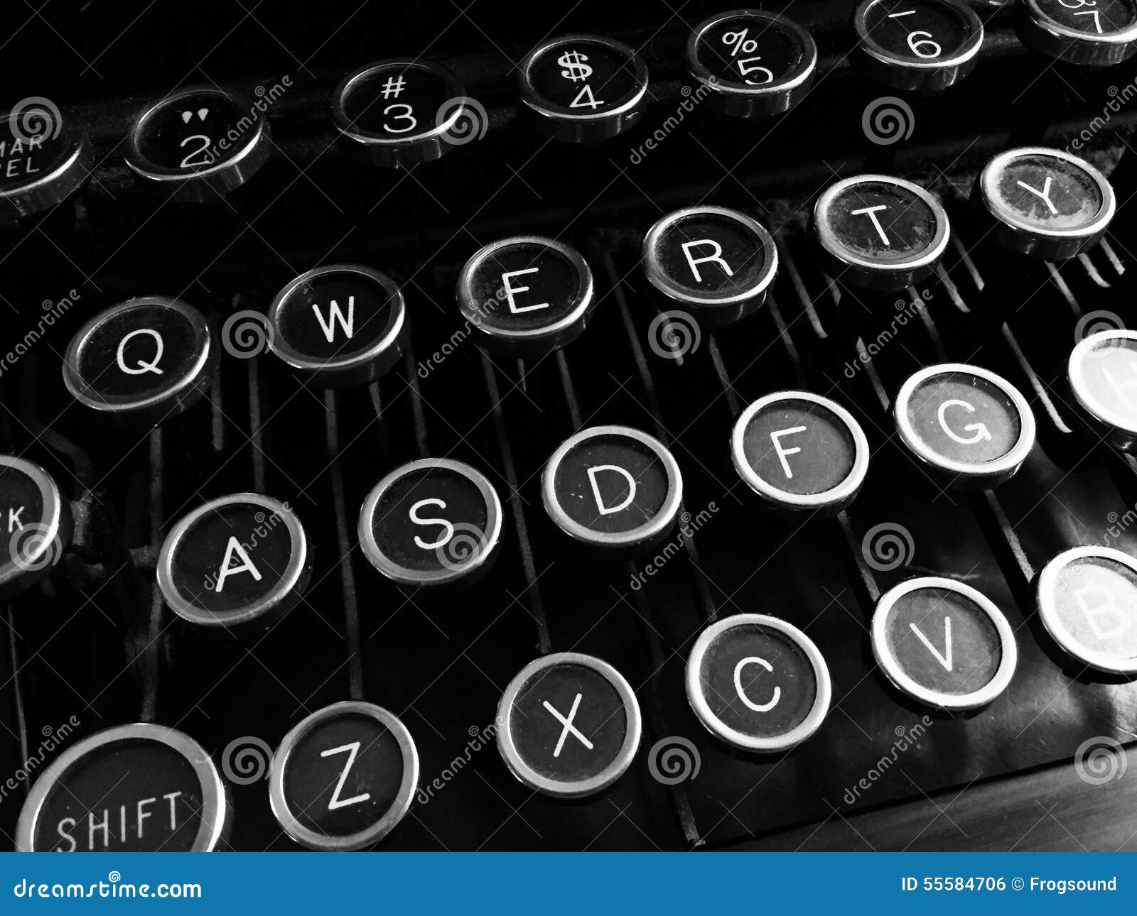 Qwerty foto de archivo. Imagen de secretaria, claves - 55584706