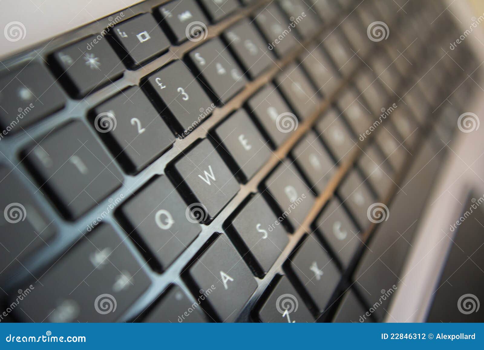 Qwerty keyboard stock photo. Image of blocks, square - 22846312