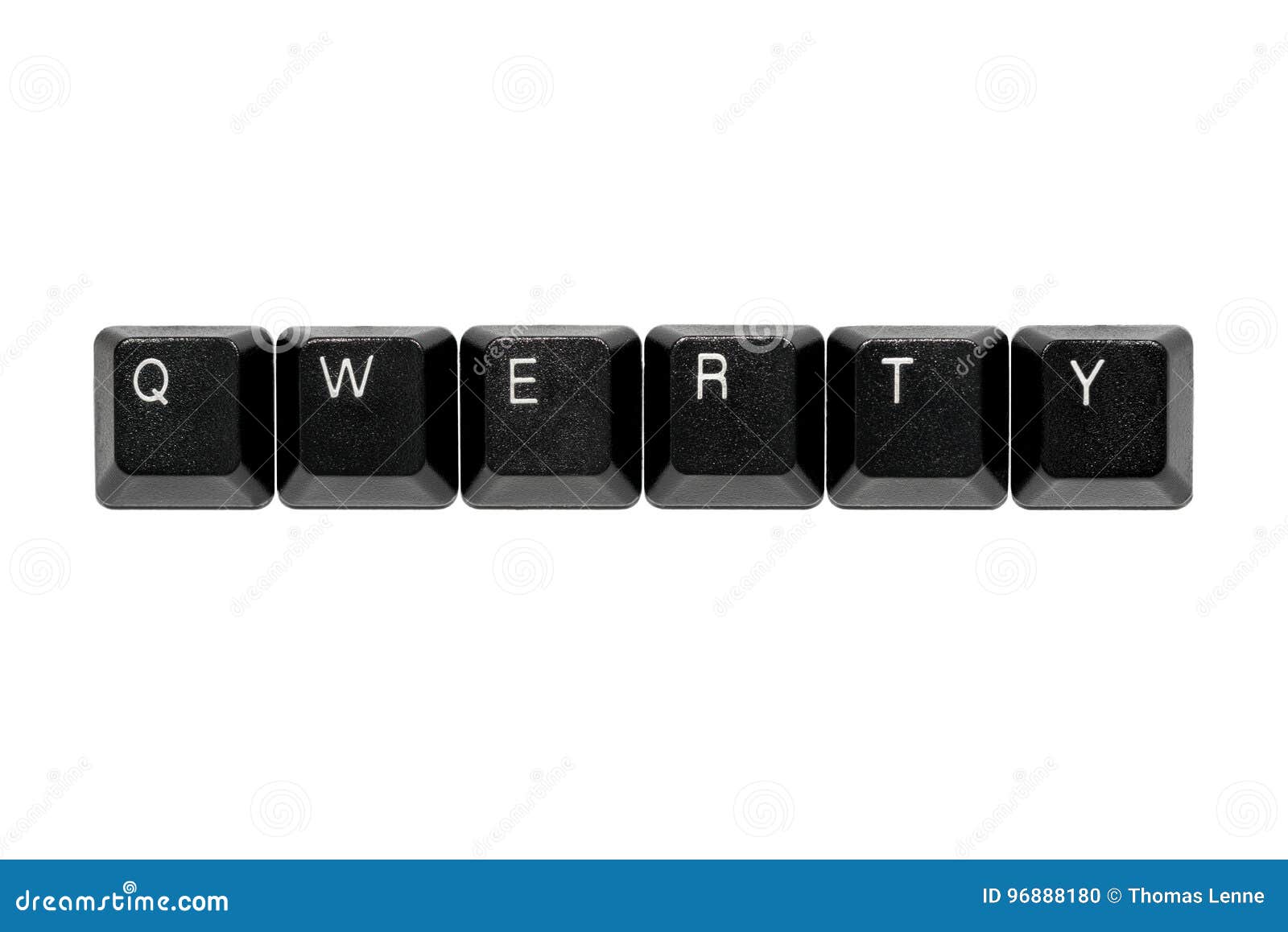 Qwerty keyboard keys stock photo. Image of icon, keyboard - 96888180