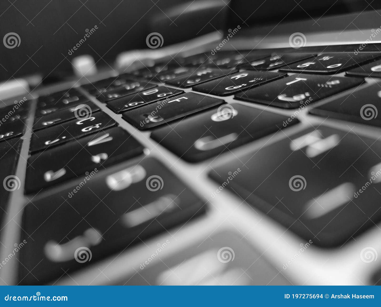 Qwerty Macbook keyboard editorial stock image. Image of qwerty - 197275694