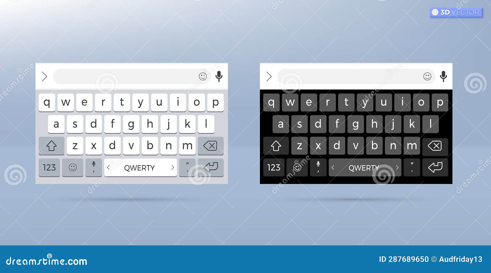 US English Qwerty Computer Keyboard. Silver Black Vector Illustration ... US English Qwerty Computer Keyboard. Silver Black Vector Illustration ...