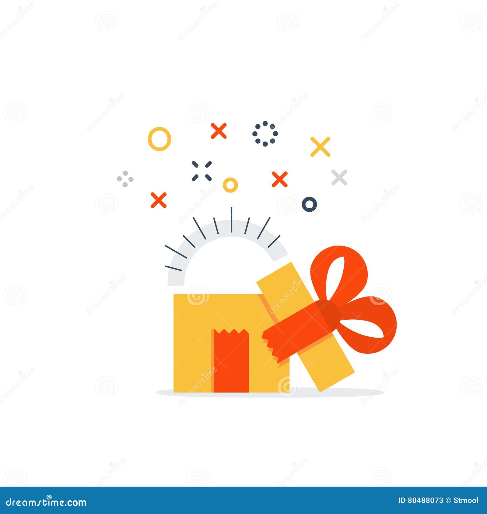 Récompense Actuelle, Icône Professionnelle Illustration de Vecteur ...