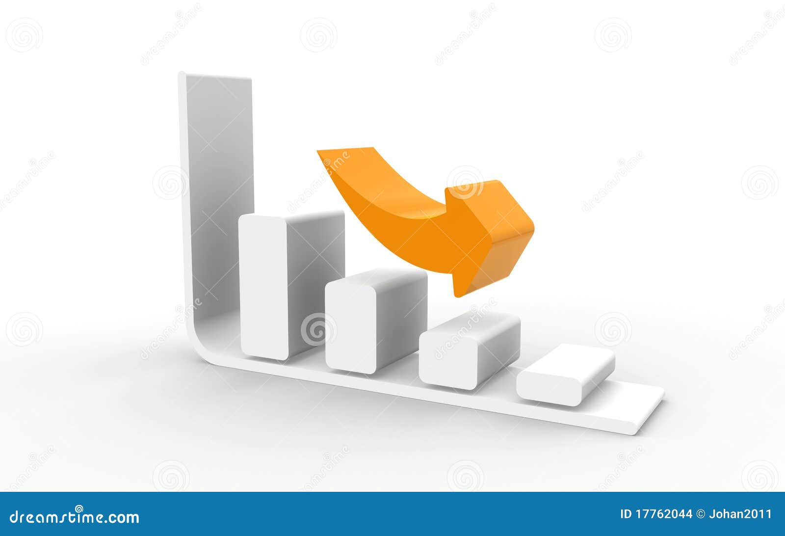 Réduction des coûts illustration stock. Illustration du diagramme ...