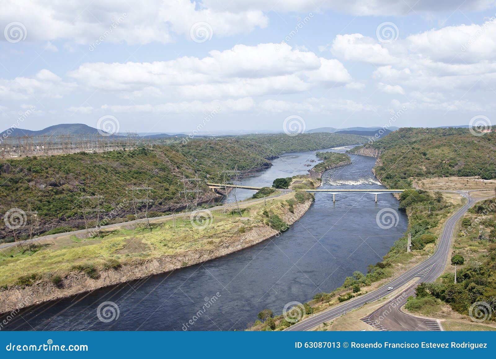 Río de Caroni imagen de archivo. Imagen de tapa, visto - 63087013