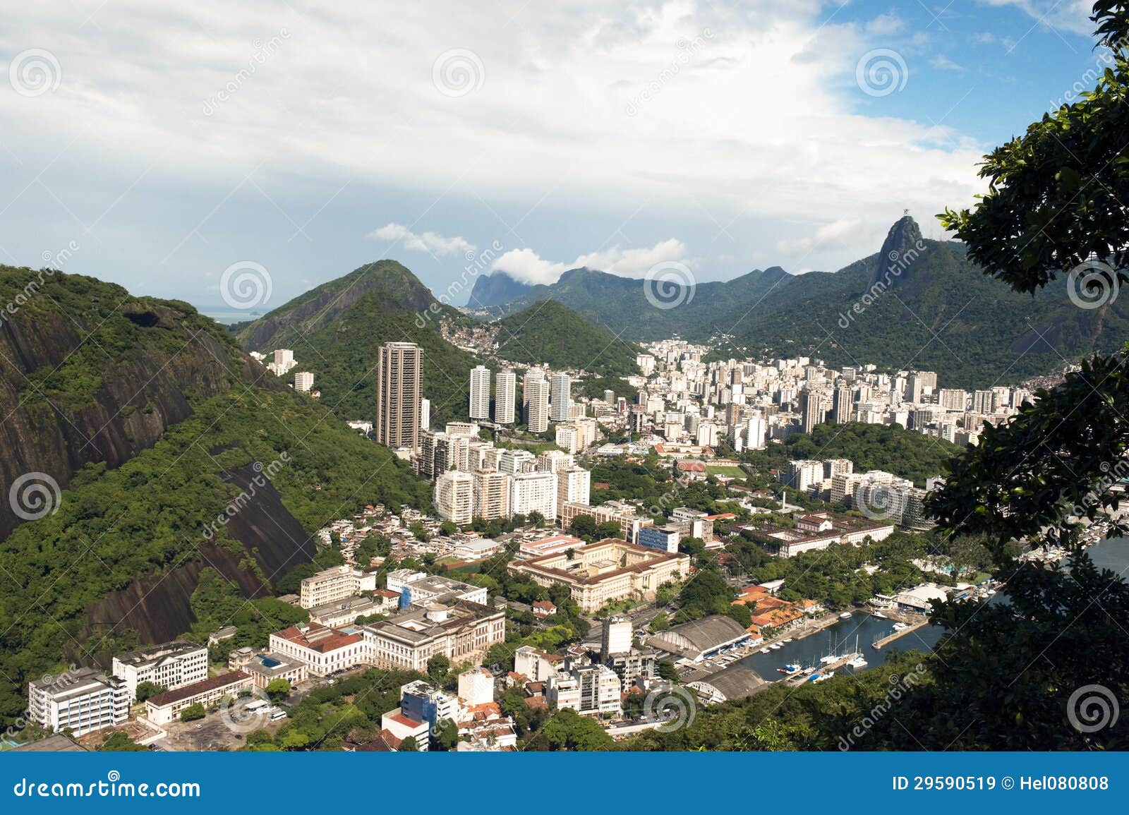 Río de Janeiro, el Brasil imagen de archivo. Imagen de aéreo - 29590519