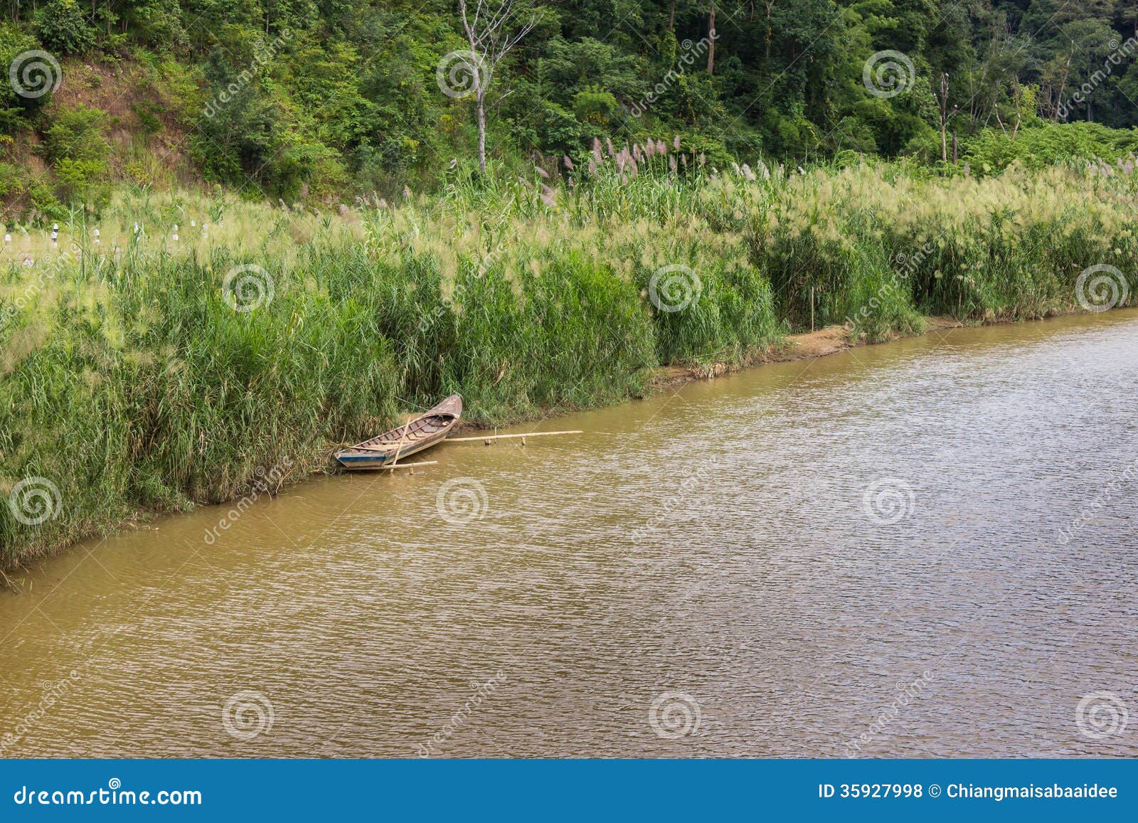 Río de Kok Ko foto de archivo. Imagen de verde, paisaje - 35927998
