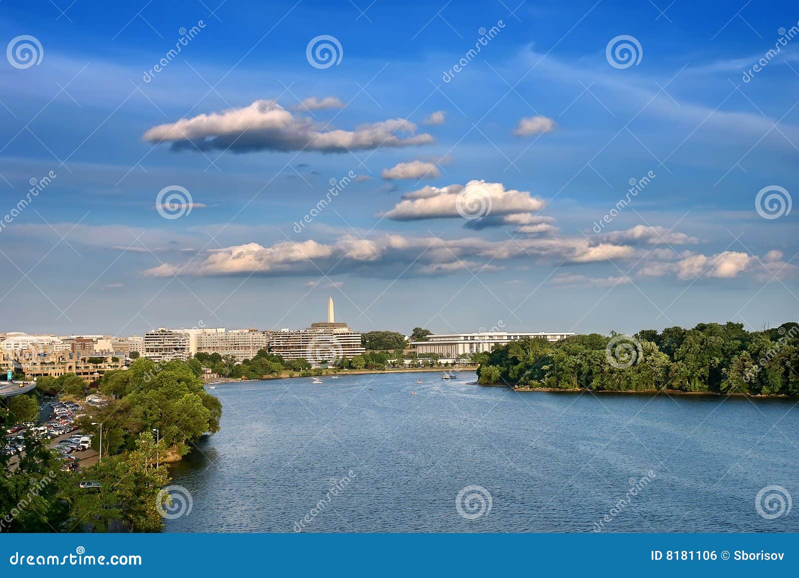 Río De Potomac, Washington DC Foto de archivo - Imagen de agua ...