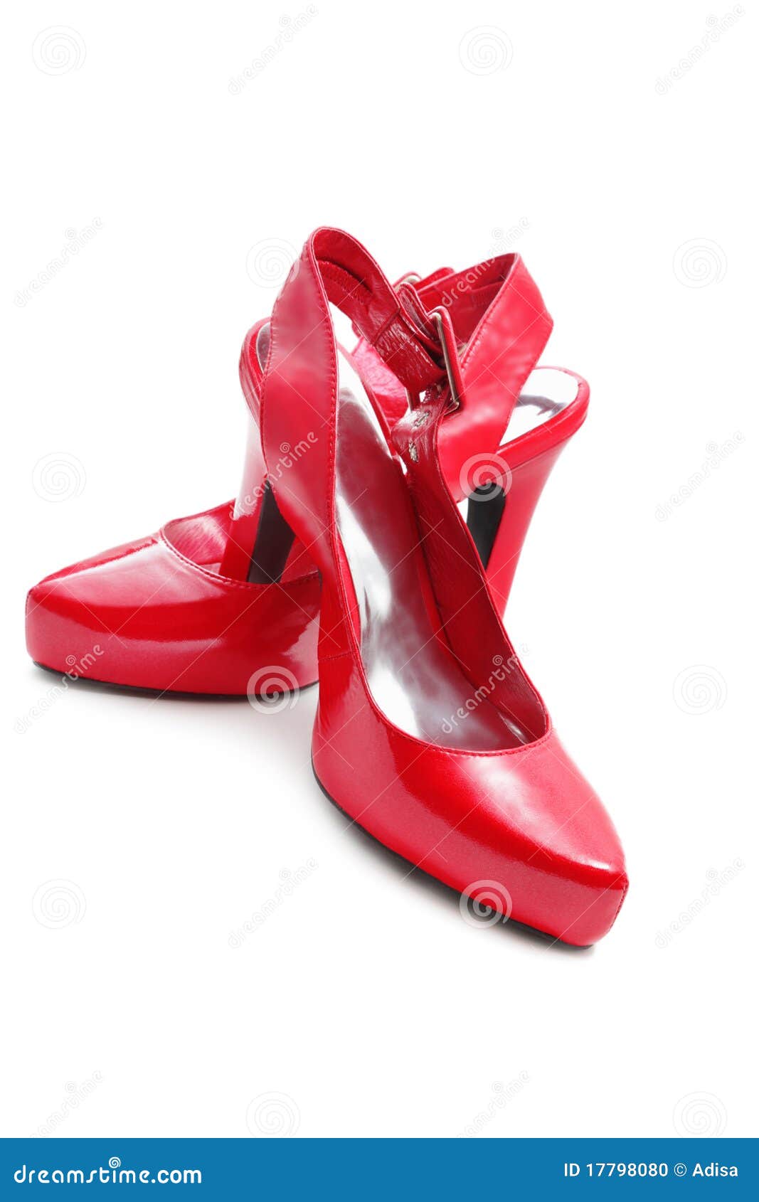 Röda skor arkivfoto. Bild av utformning, stänga, elegans - 17798080
