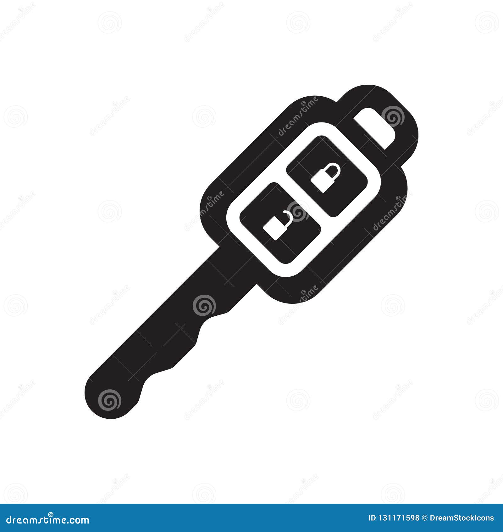 Car Key Icon. Trendy Car Key Logo Concept on White Background Fr Vektor ...