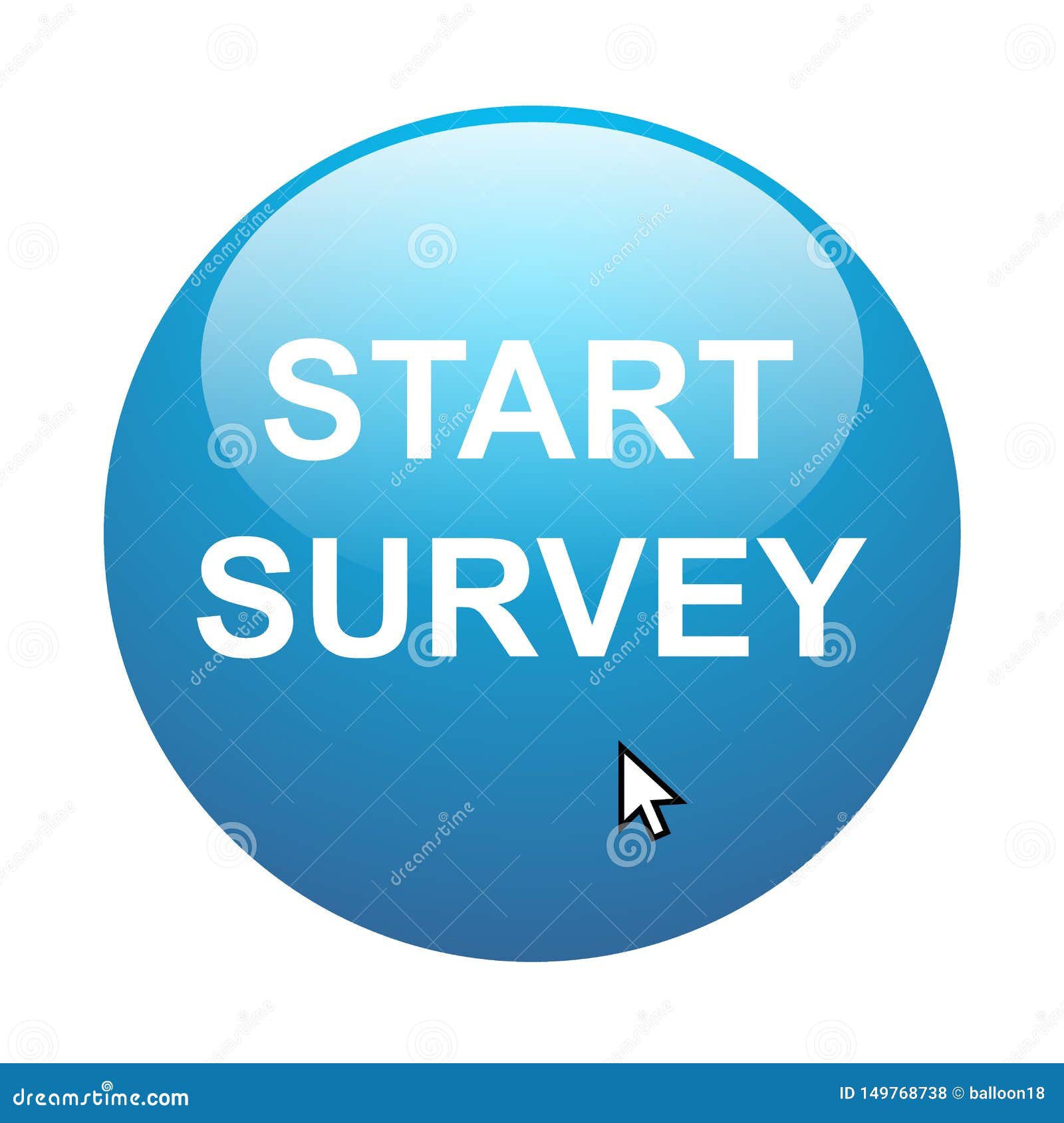 Start survey stock vector. Illustration of communicate - 149768738