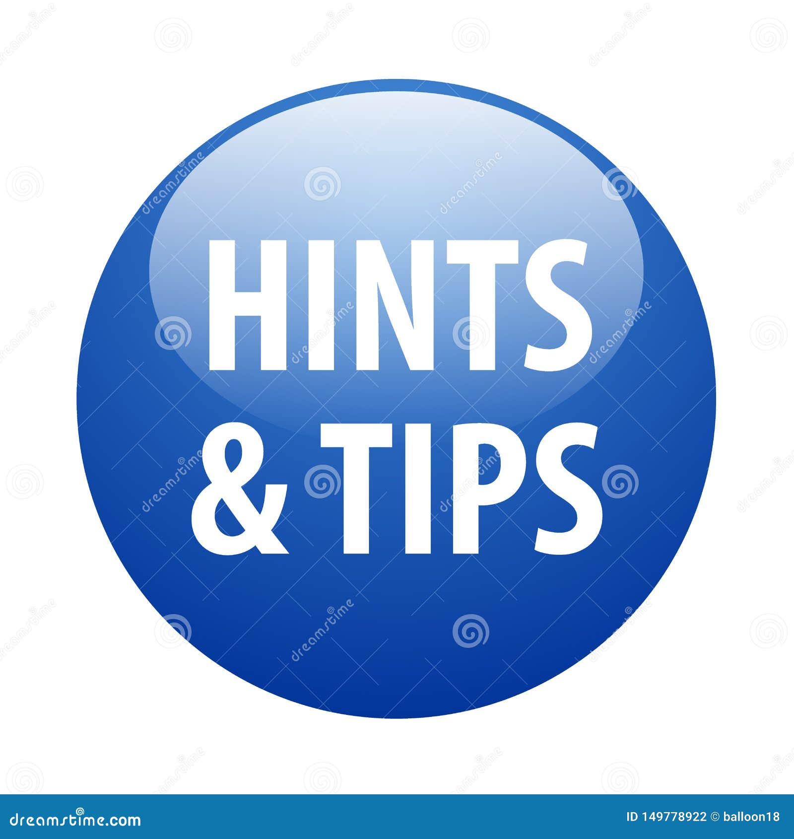 Hints And Tips Stock Illustration | CartoonDealer.com #181723180