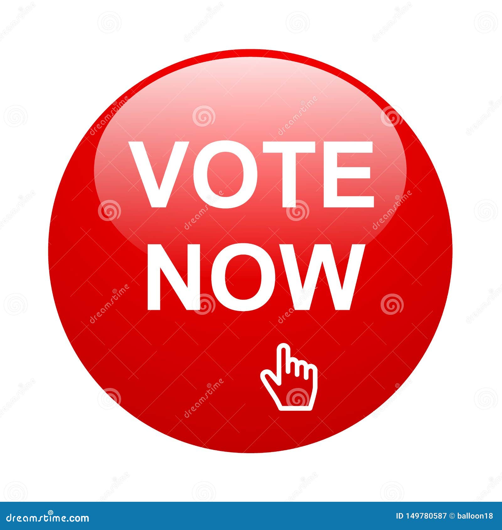 Vote now stock vector. Illustration of decide, government - 149780587