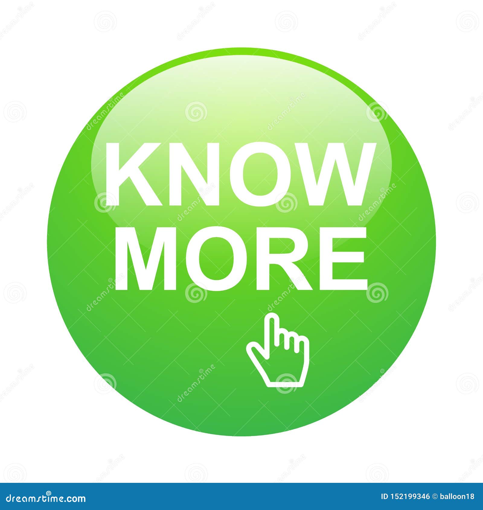 Know more stock vector. Illustration of icon, enter - 152199346