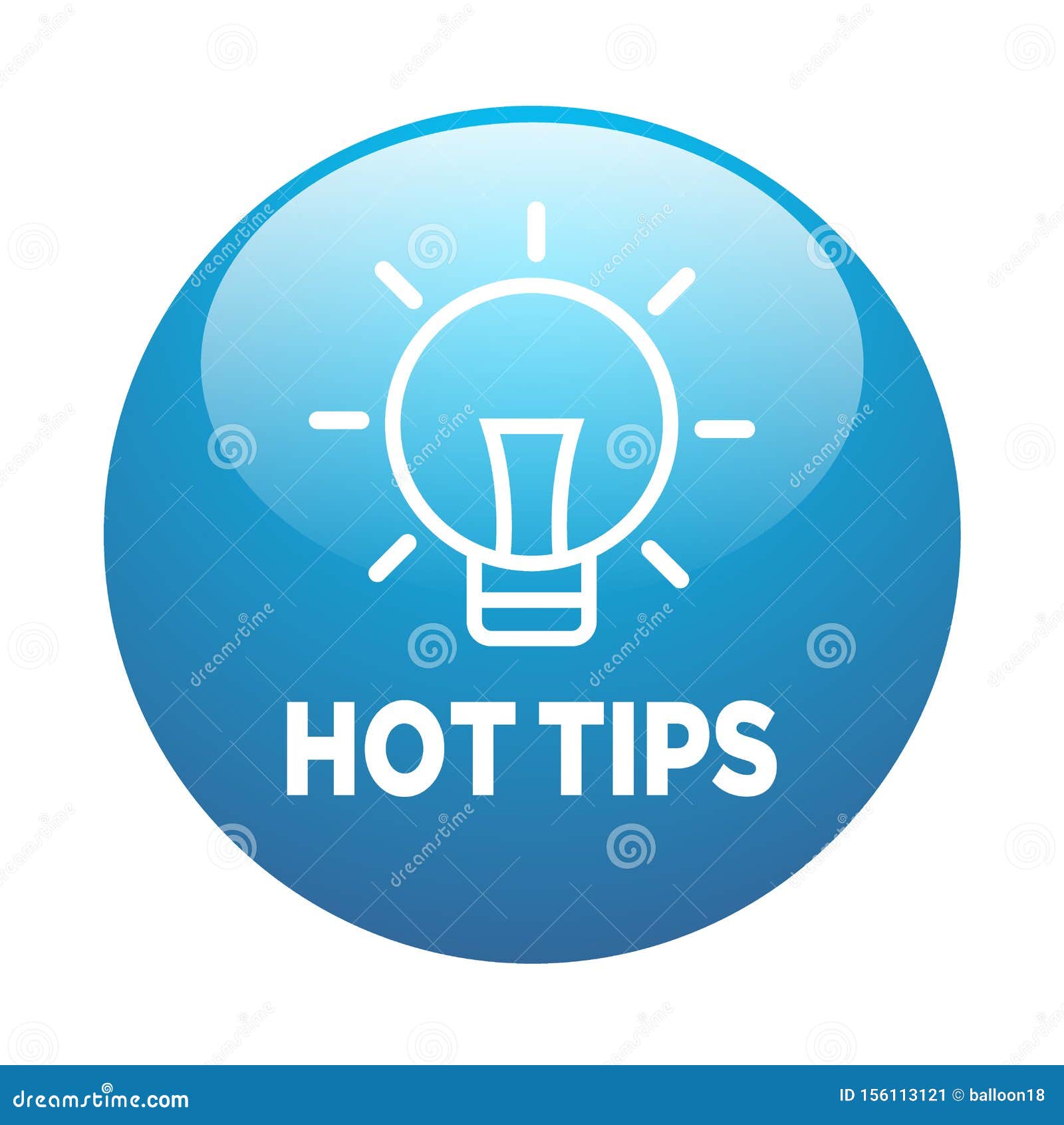 Hot tips stock vector. Illustration of advice, assistance - 156113121