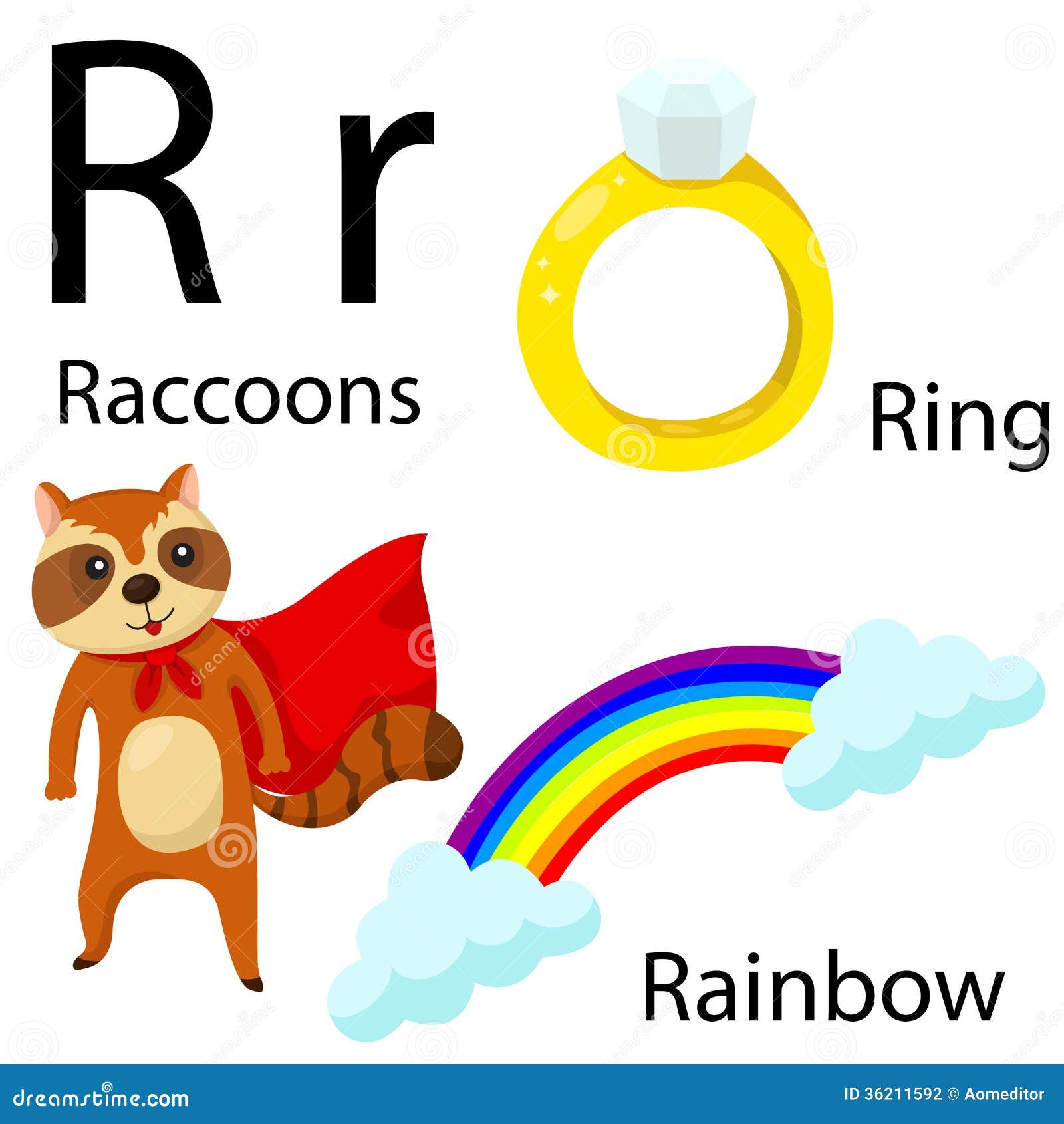 R alphabet stock vector. Illustration of book, graphic - 36211592