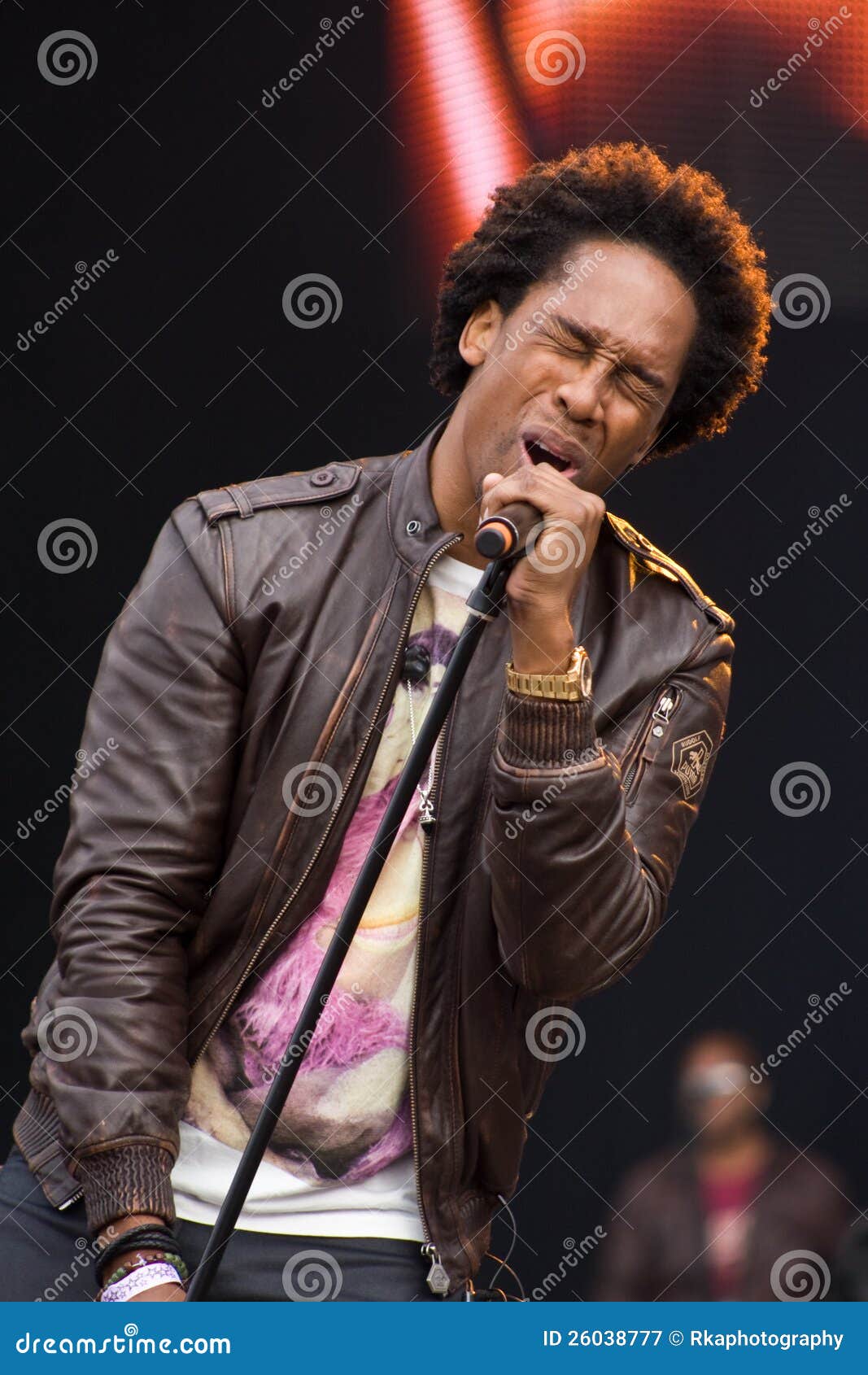 R&B Singer Lemar Performing at BT London Live 2012 Editorial ...