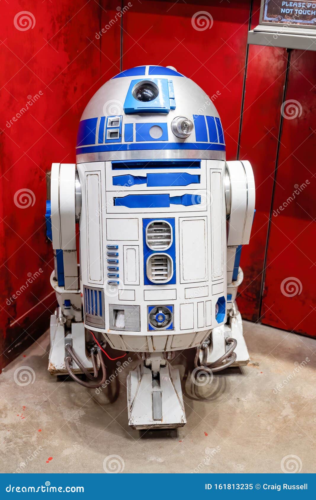 R2D2 Droid on Display at Batuu Editorial Image - Image of florida ...
