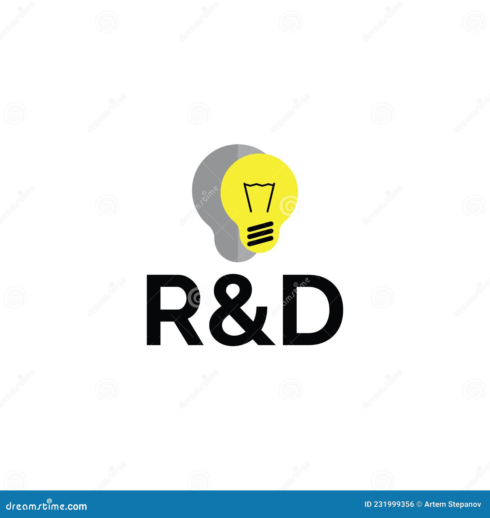 R D Icon, Research and Development or R and D Symbol Stock Vector ... R D Icon, Research and Development or R and D Symbol Stock Vector ...